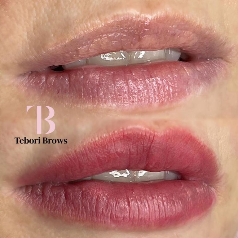 Micropigmentación de labios en Madrid, proceso y cuidados - Tebori Brows